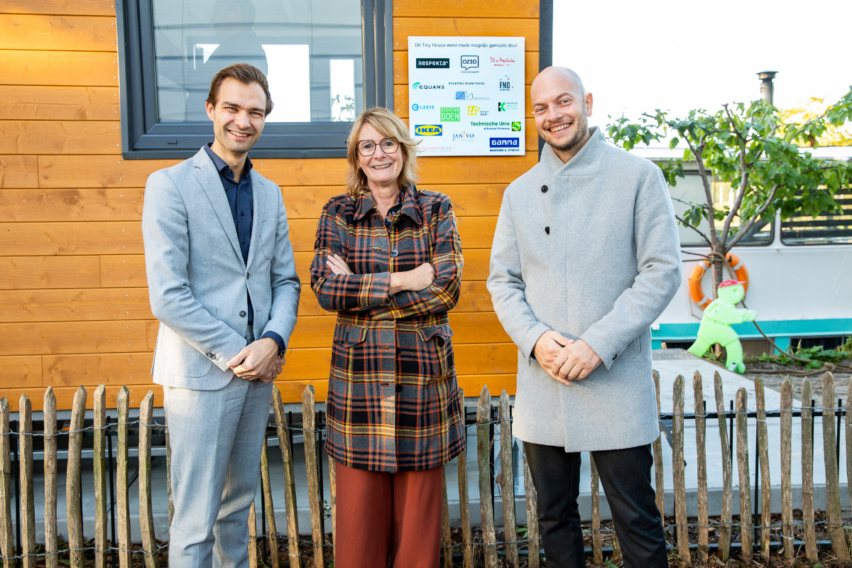 Tiny houses voor kwetsbare jongeren - Klein Wonen Magazine