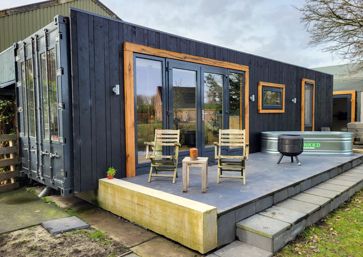 Fraai tweede leven voor containers - Klein Wonen Magazine